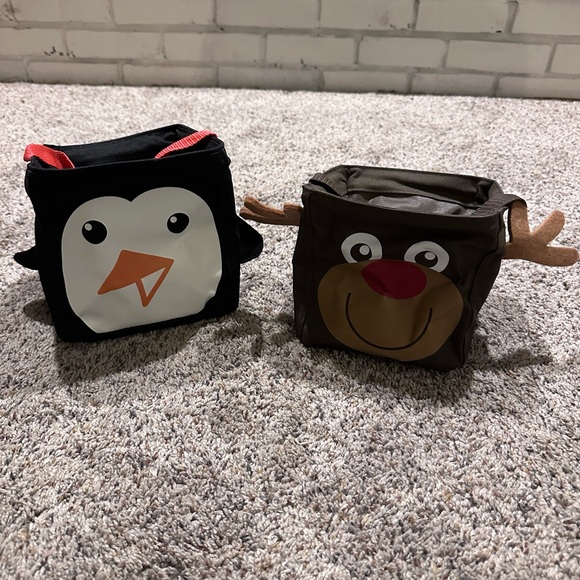 thirty-one | Bags | Thirtyone Mini Totes Reindeer And Penguin | Poshmark